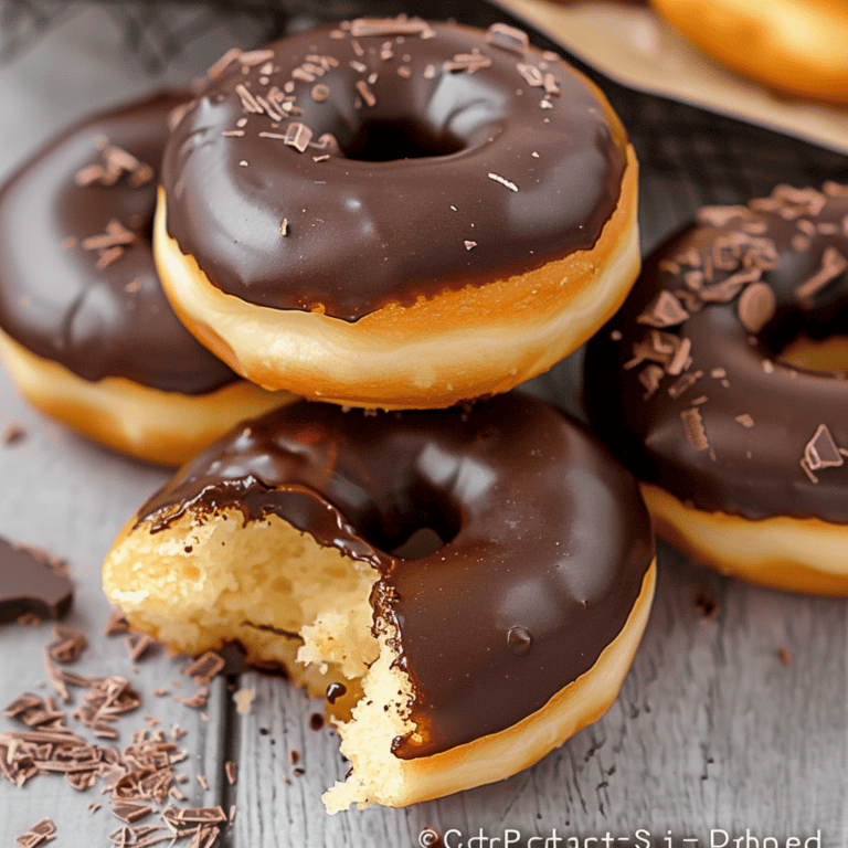 Donuts with Chocolate Topping – Recipes, Tasks & Tools