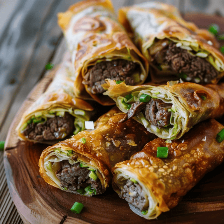 Taiwanese Beef Rolls - Recipes, Tasks & Tools