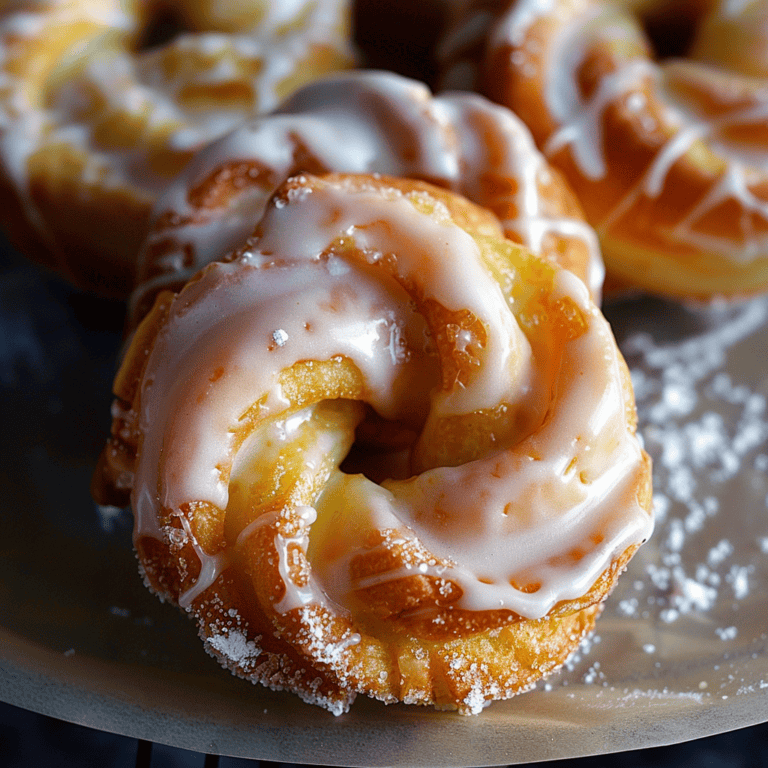 Golden Lemon French Crullers – Recipes, Tasks & Tools