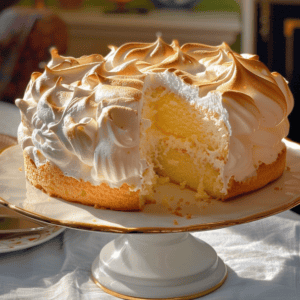 Heavenly Lemon Meringue Cloud Cake Recipe - Recipes, Tasks & Tools