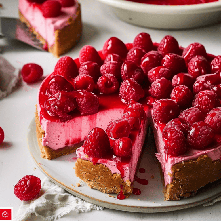 Easy Baked Raspberry Cheesecake - Recipes, Tasks & Tools