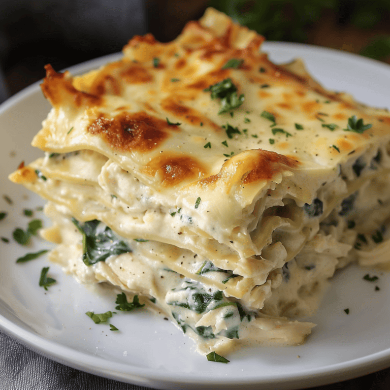Chicken Alfredo Lasagna - Recipes, Tasks & Tools