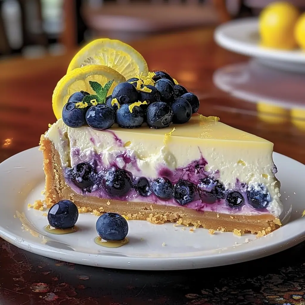 Lemon Blueberry Cheesecake - Recipes, Tasks & Tools