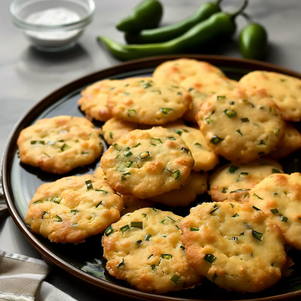 Cheesy Jalapeño Shortbread - Recipes, Tasks & Tools