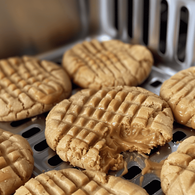 Air Fryer Peanut Butter Cookies - Recipes, Tasks & Tools