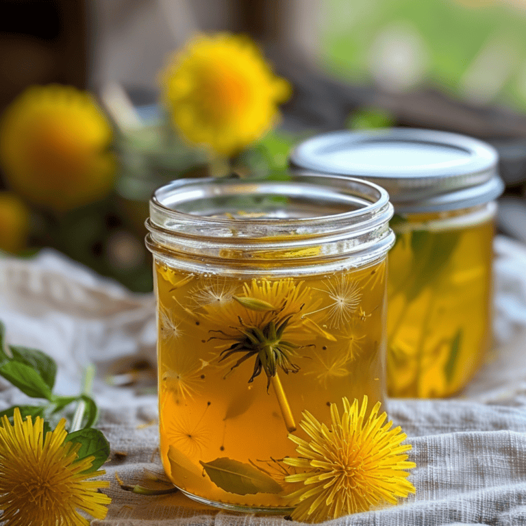 Dandelion Delight Syrup - Recipes, Tasks & Tools