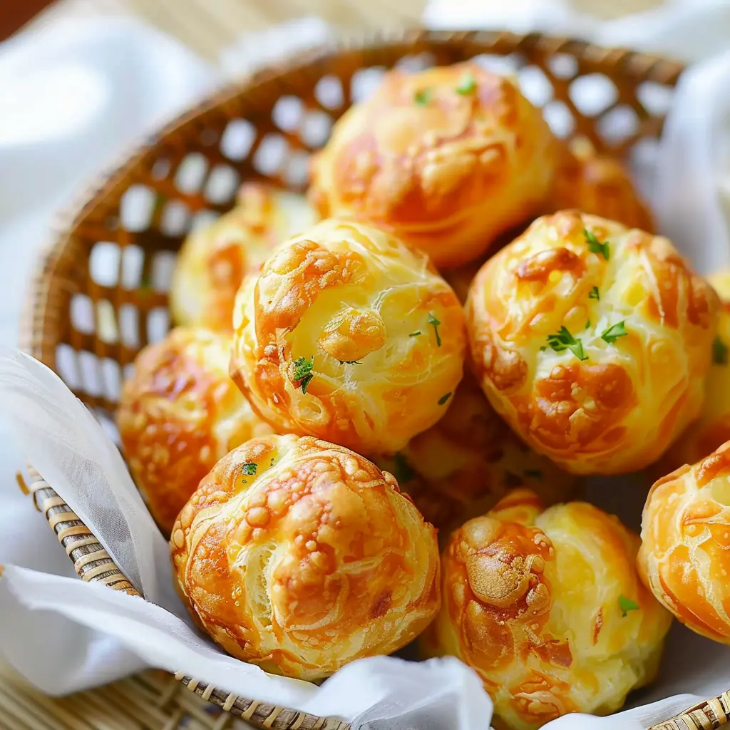 Cheese Puffs - Recipes, Tasks & Tools