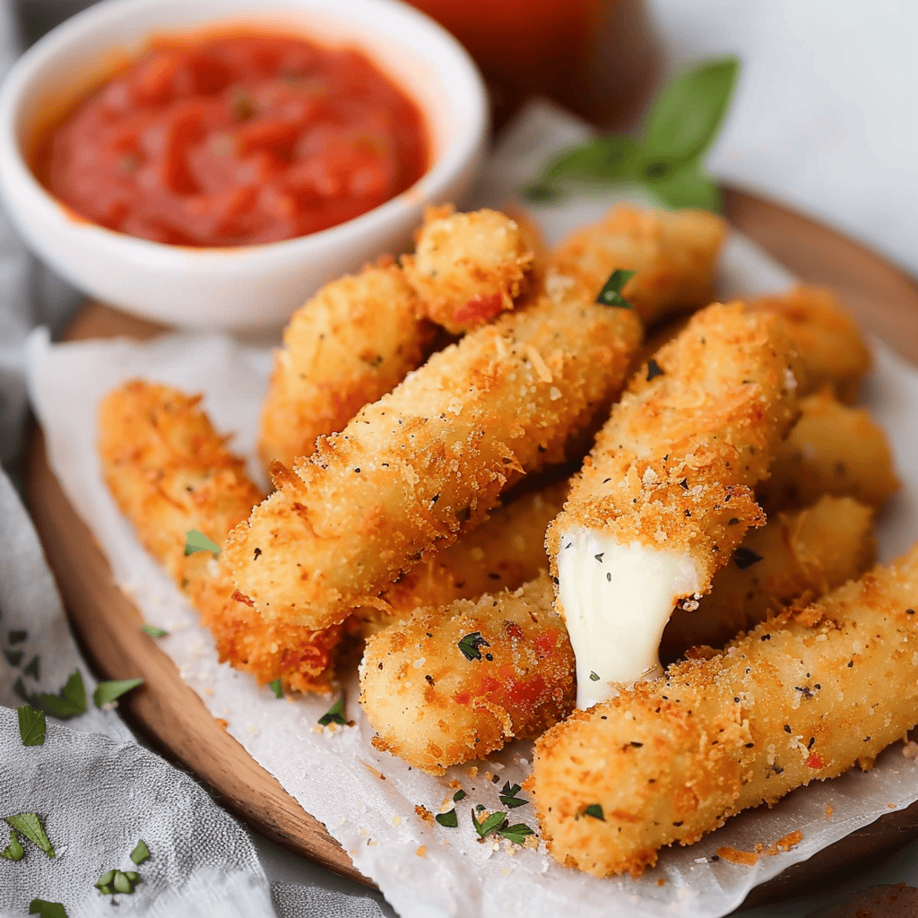 Homemade Mozzarella Sticks - Recipes, Tasks & Tools