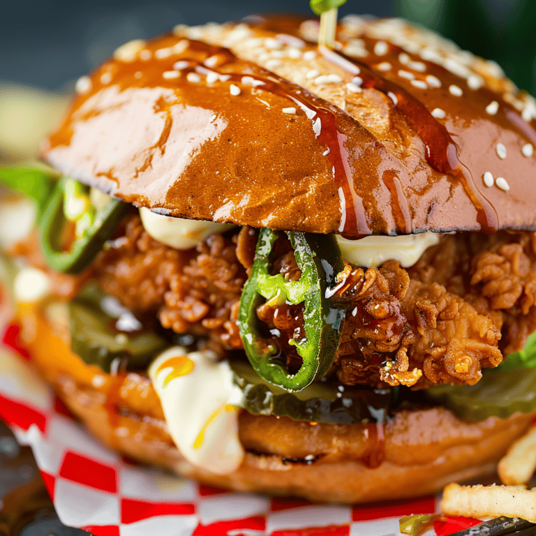 Jalapeno Honey Crispy Chicken Sandwich - Recipes, Tasks & Tools