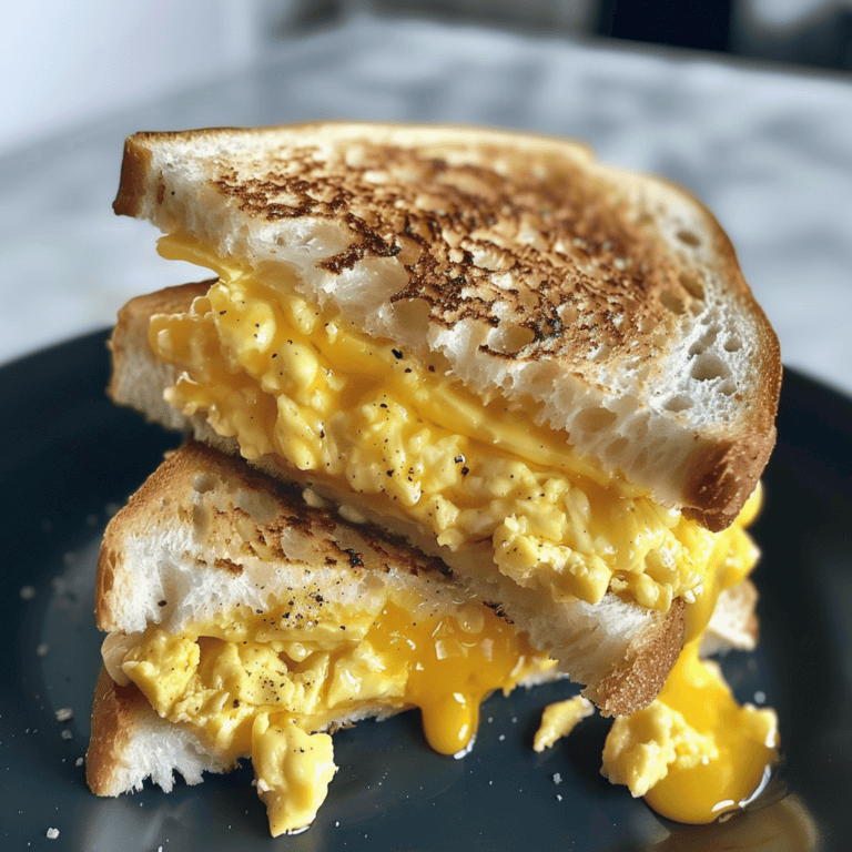 Cheesy Egg Melt Sandwich - Recipes, Tasks & Tools