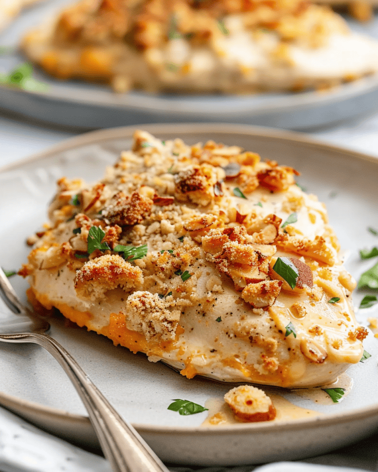 Creamy Cheddar Almond Chicken - Recipes, Tasks & Tools