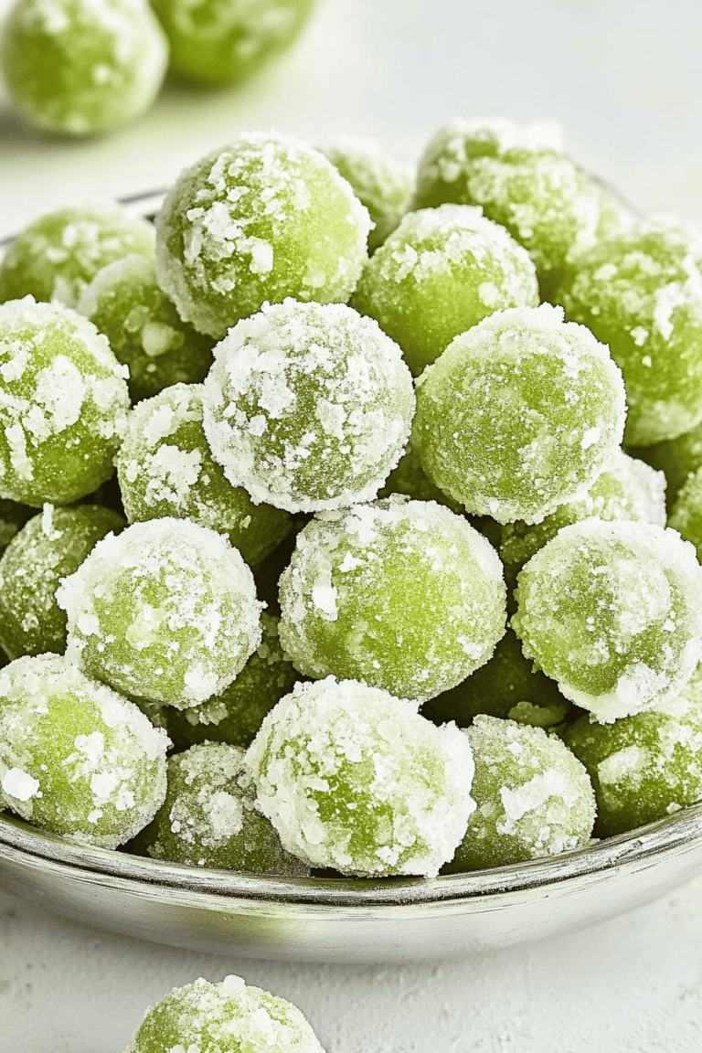 3-Ingredient Frozen Candied Grapes - Recipes, Tasks & Tools